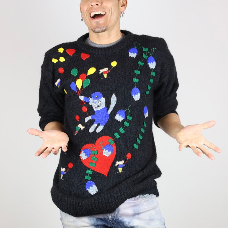 Funky Sweater - Etsy