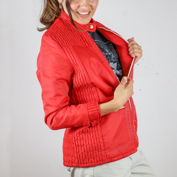 Vintage early 80's Red Winter Jacket - Gem