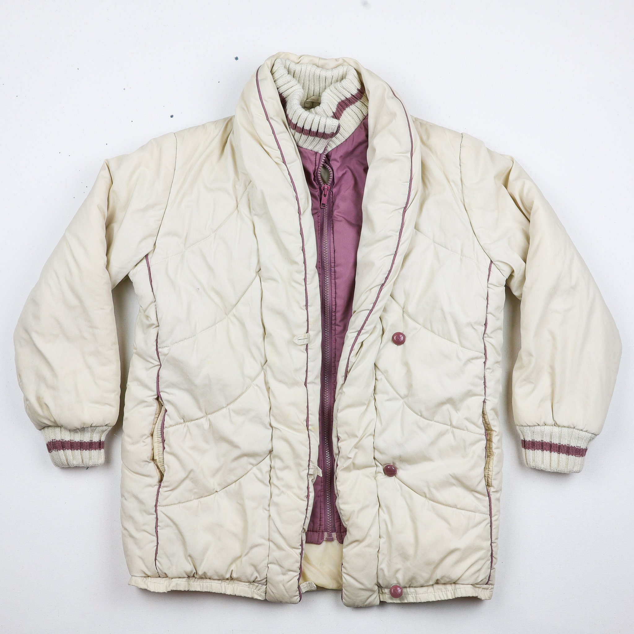 Vintage Early 80's Coverup® Puffy Style Winter Jacket - Etsy
