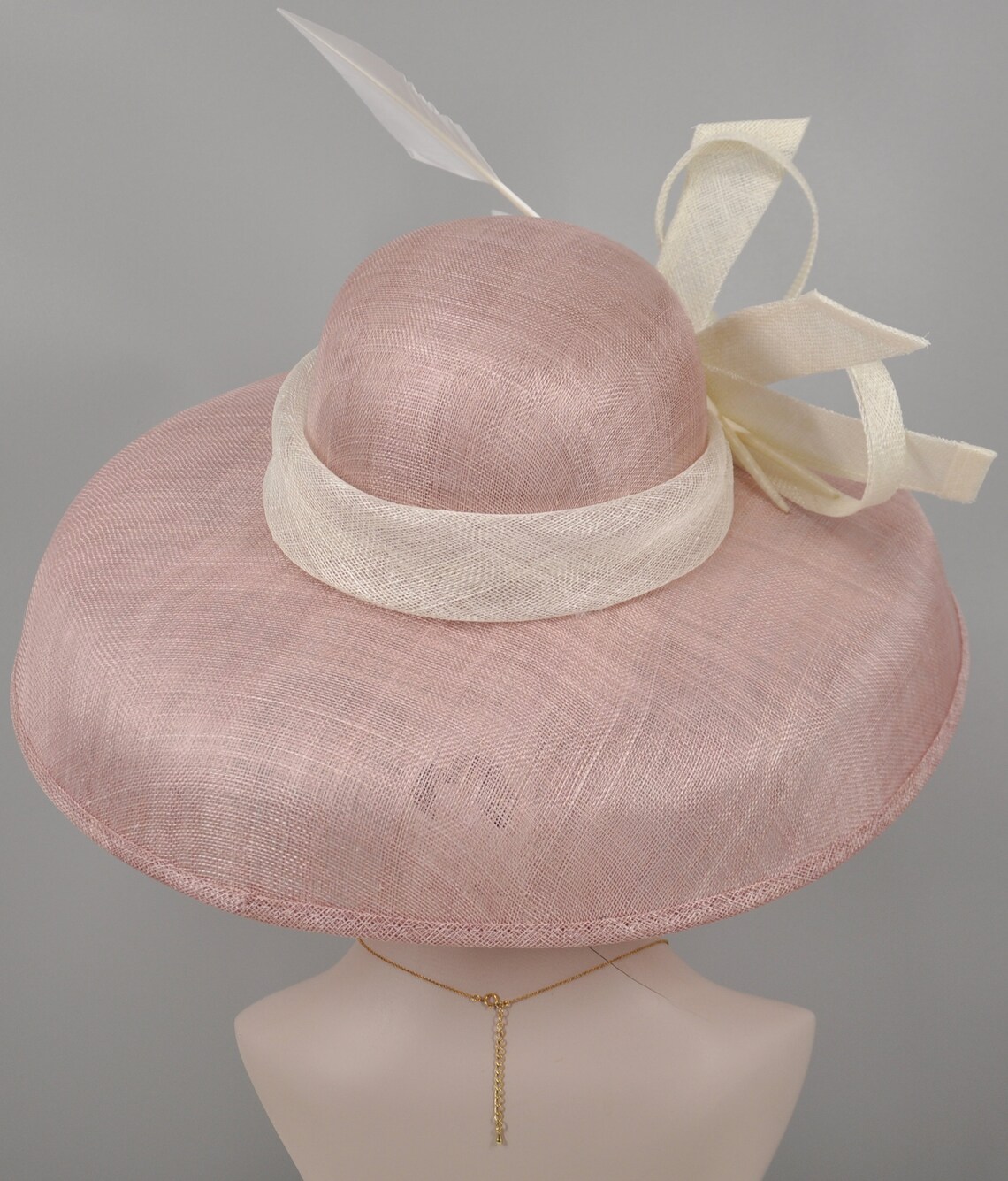 Audrey Hepburn Style Dome Hat Kentucky Derby Hat Tea Party - Etsy