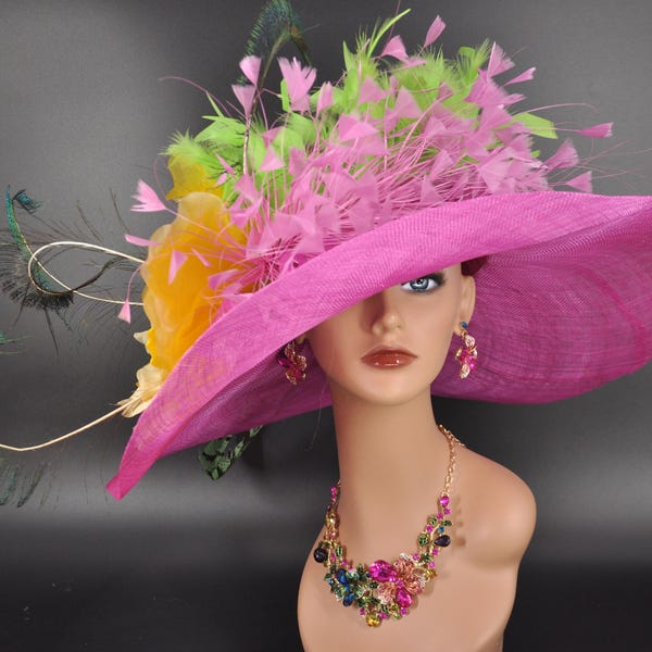 Elegant Derby Hat - Etsy