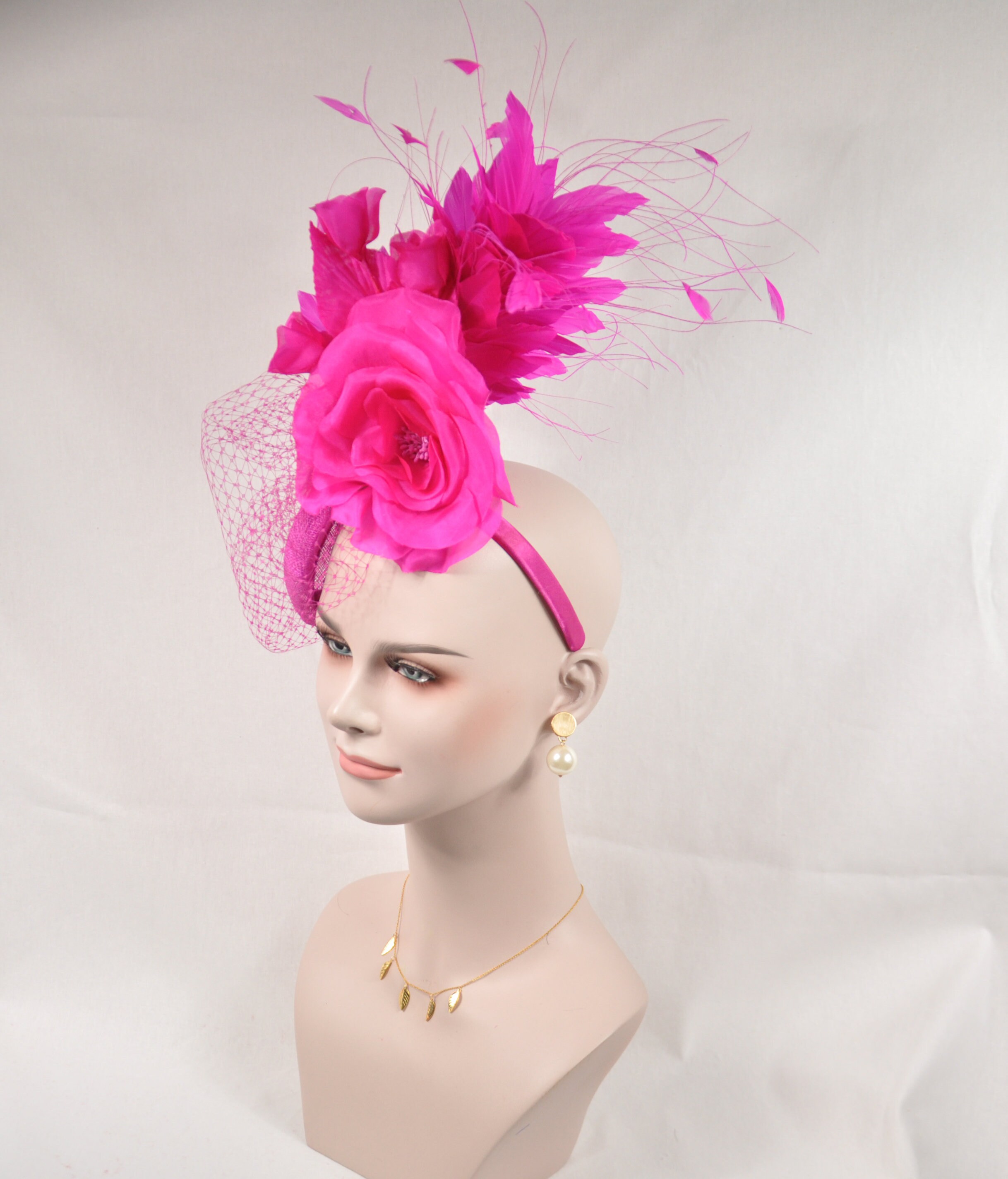 Kentucky Derby Fascinator Hat, Ascot Hat for Wedding & Tea Party ...
