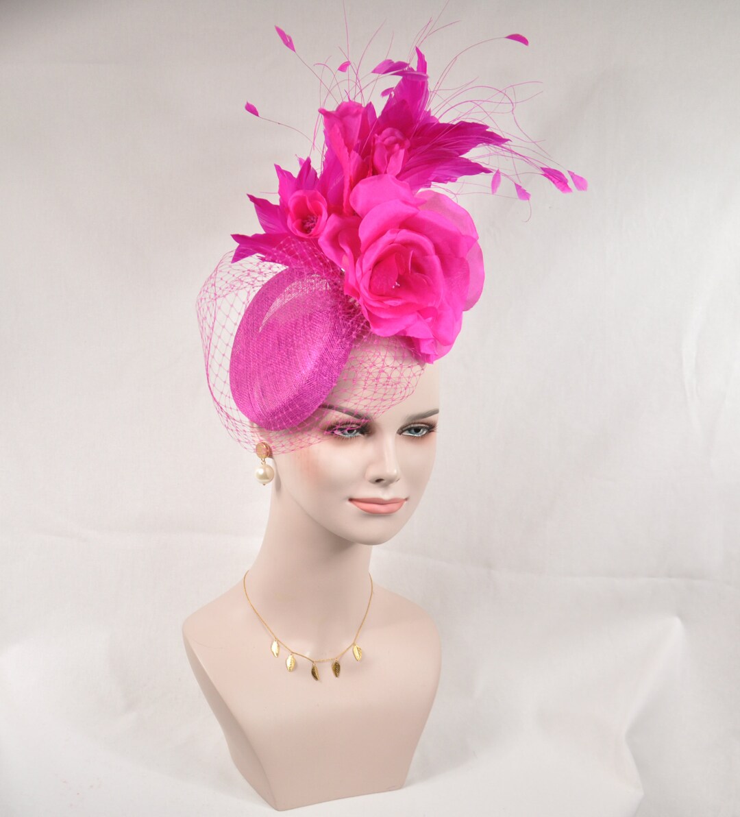 Kentucky Derby Fascinator Hat, Ascot Hat for Wedding & Tea Party ...