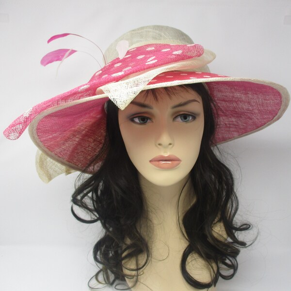 Pink Wedding Hat - Etsy