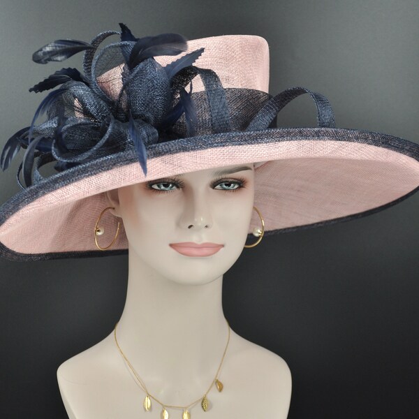 Pink Derby Hat - Etsy