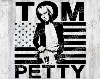 Tom Petty Svg - Etsy