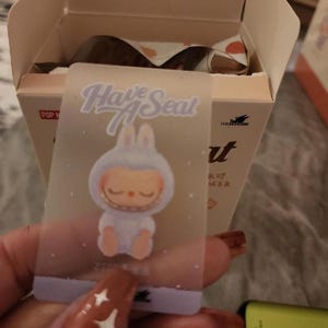 The Monsters Labubu Have a Seat Authentic Popmart Receipt - Etsy