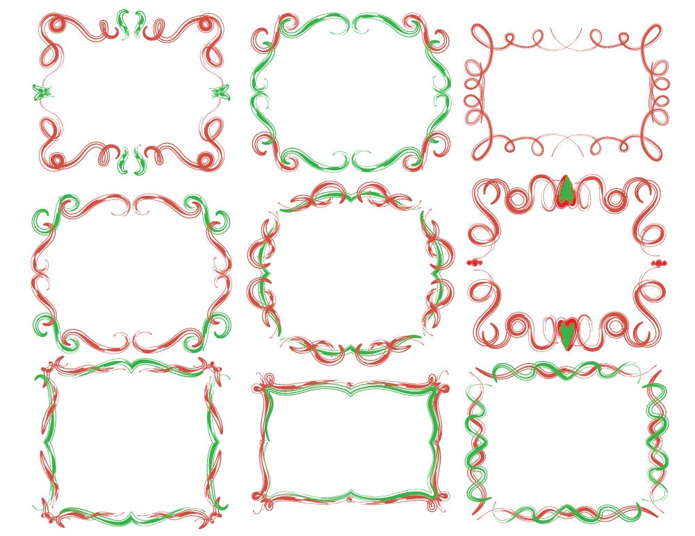 Christmas Clipart Frames, Christmas Frame, Christmas Tags, Christmas ...