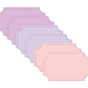 Colorful Digital Clipart Frames Digital Scrapbook Frame | Etsy