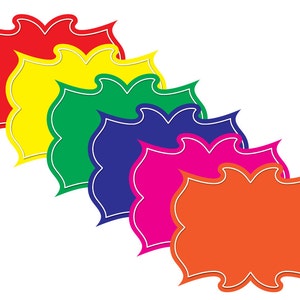 Bright Digital Clipart Frames, Digital Scrapbook Frame, Digital Frame ...