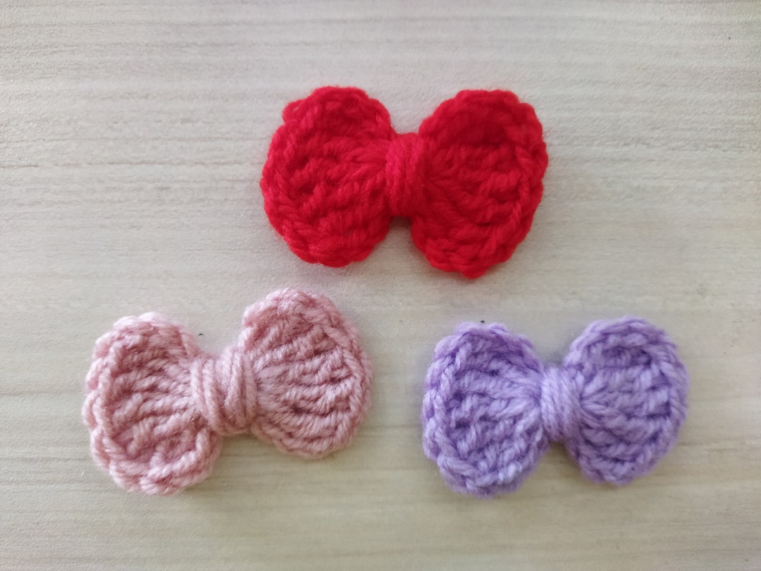Easy Bow Tie Crochet Pattern Quick And Simple Pattern For Bow Tie Crochet Bow Tie Pdf Pattern