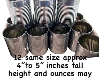 24 Tin Cans for TARGET PRACTICE Photos Are Examples Not Suitable for ...
