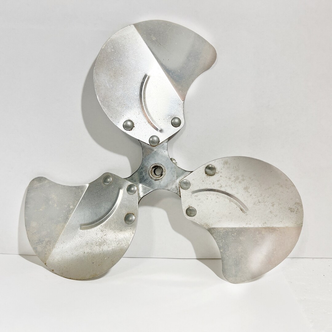 Metal Fan Blades Assemblage Craft Supply Industrial Decor Upcycle ...