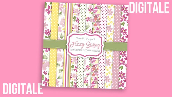 Set of 12 DIGITAL Images Fizzy Spring Clip Arts - Etsy