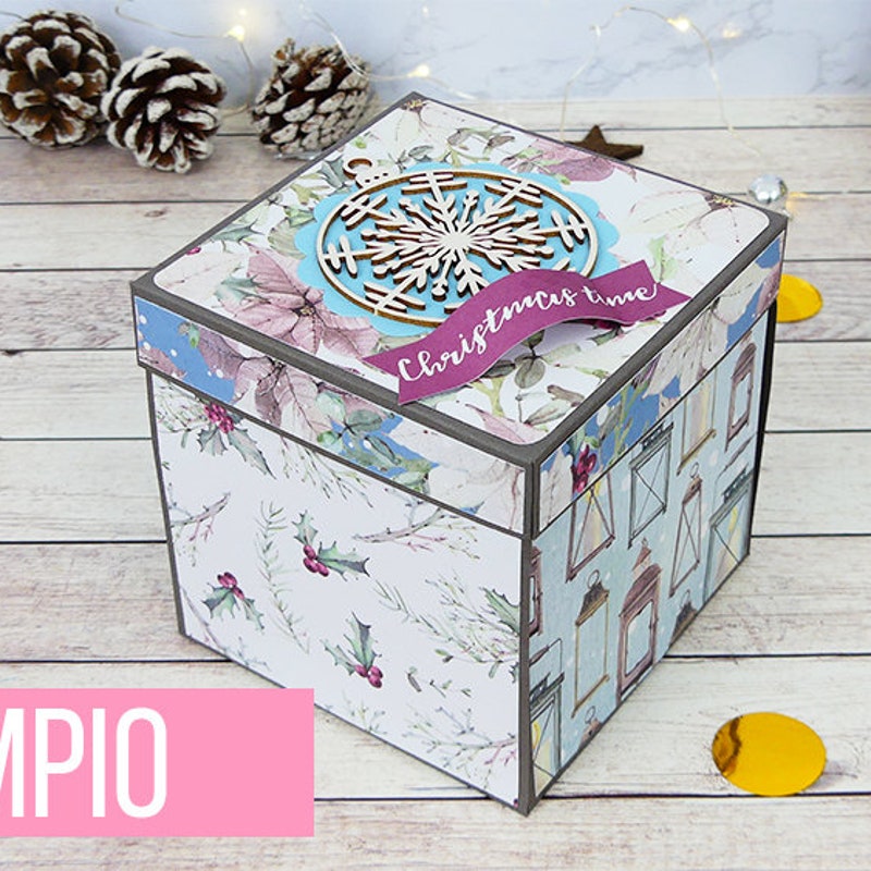 Exploding Box Svg - Etsy