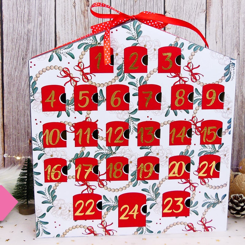 Advent Calendar Paper - Etsy