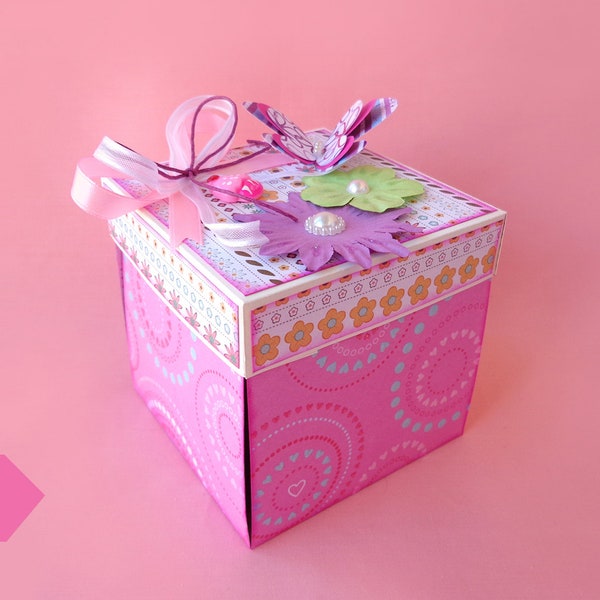 Exploding Box Svg - Etsy