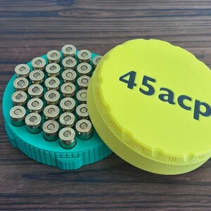 45 ACP Ammo Case - Custom Storage Box for .45acp Rounds, Secure ...