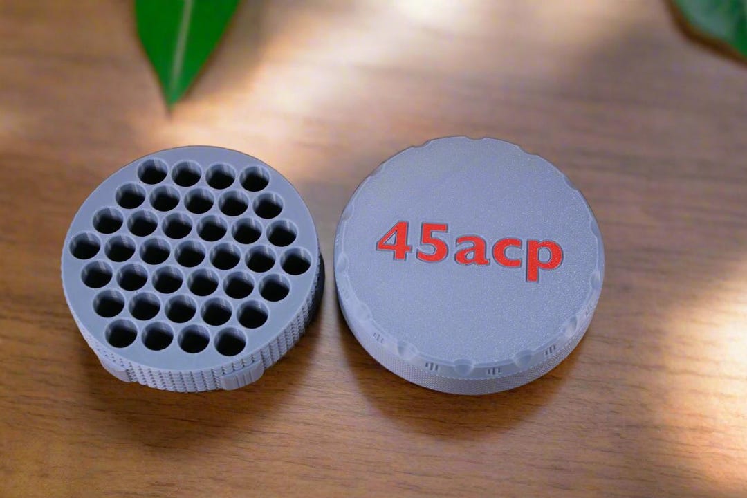 45 ACP Ammo Case - Custom Storage Box for .45acp Rounds, Secure ...