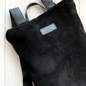 Recycled Suede Backpack - Etsy