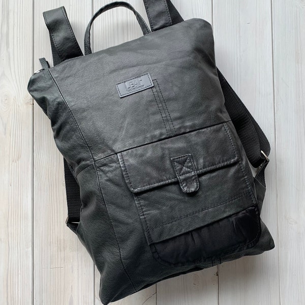 Recycled Backpack - Etsy