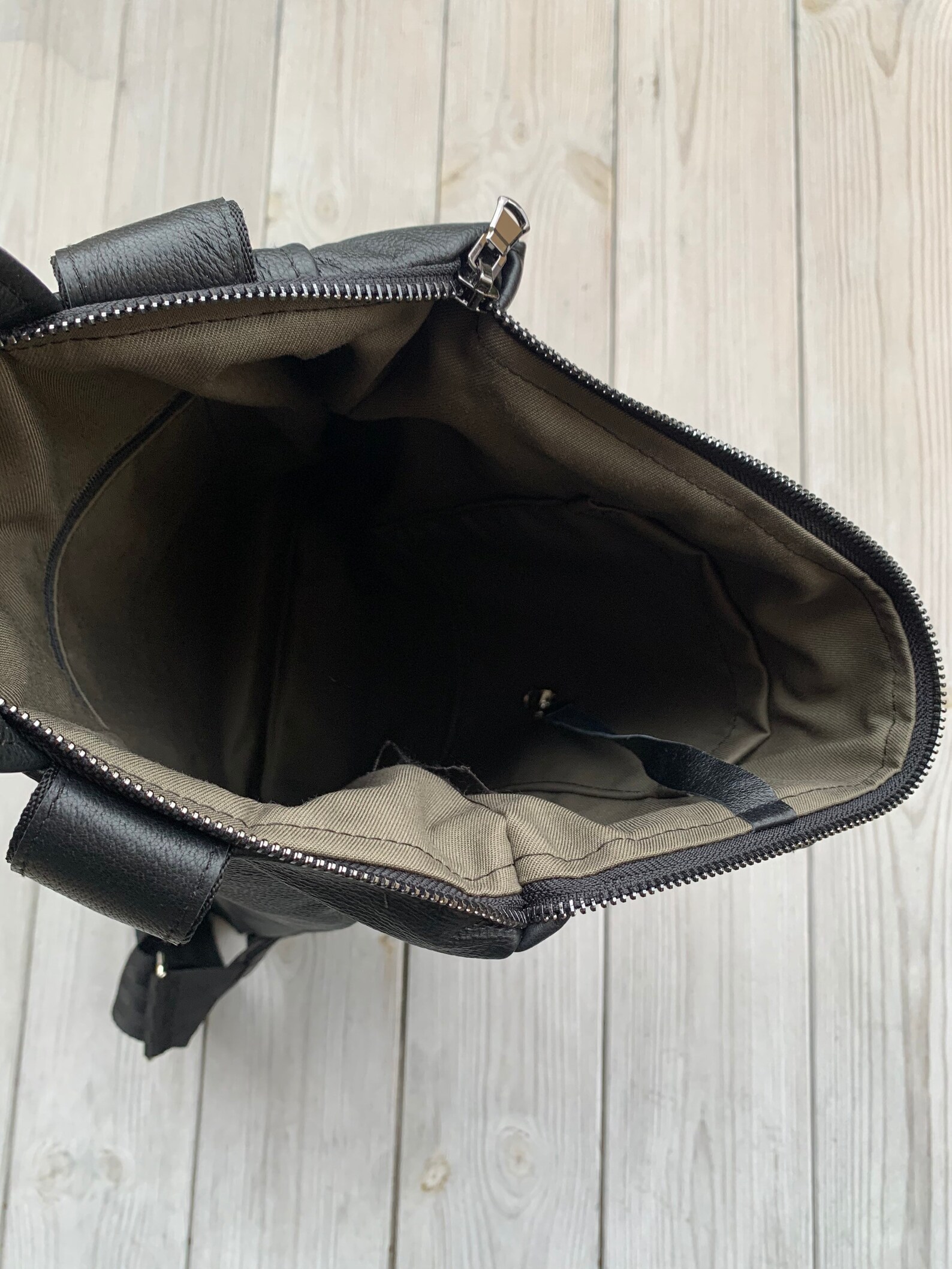 Oversized Leather Backpack Unisex Extravagant Upcycled | Etsy