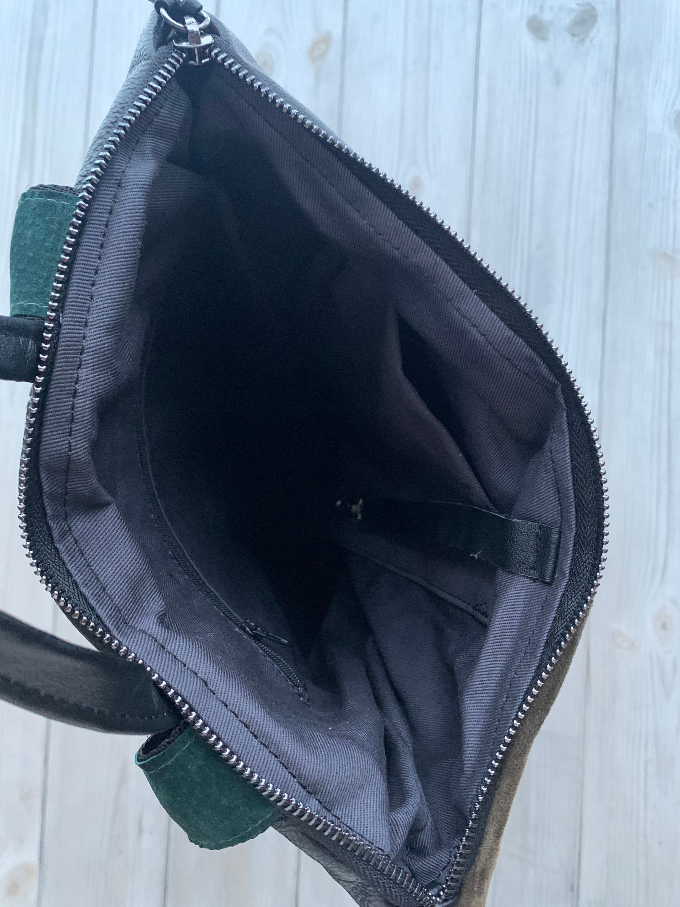 Very Light Black Leather Backpack, Black Backpack - Etsy
