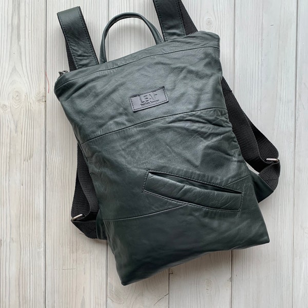 Recycled Backpack - Etsy