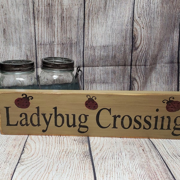 Ladybug Crossing Sign - Etsy