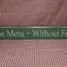 Sine Metu Without Fear Irish Shamrock Rustic Sign Country - Etsy