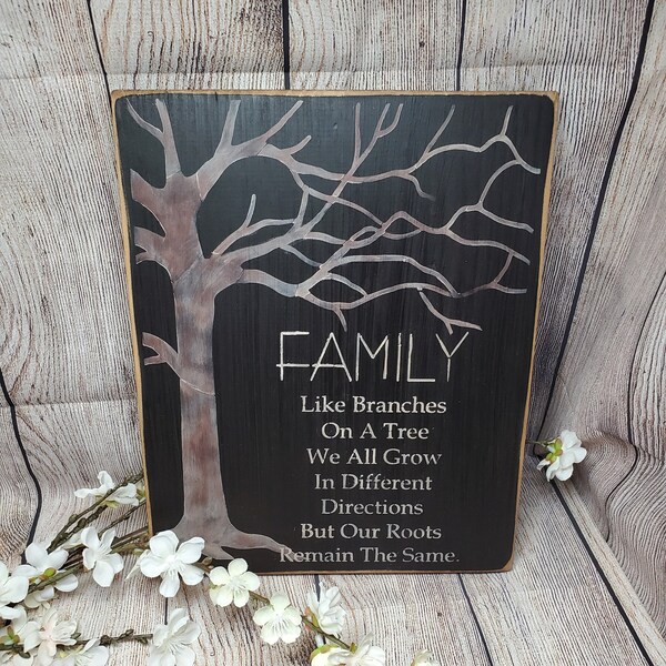 Family Tree Sign - Etsy