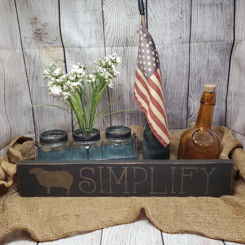 Simplify Sign - Etsy