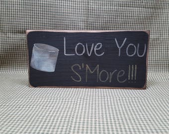 Smore love sign | Etsy