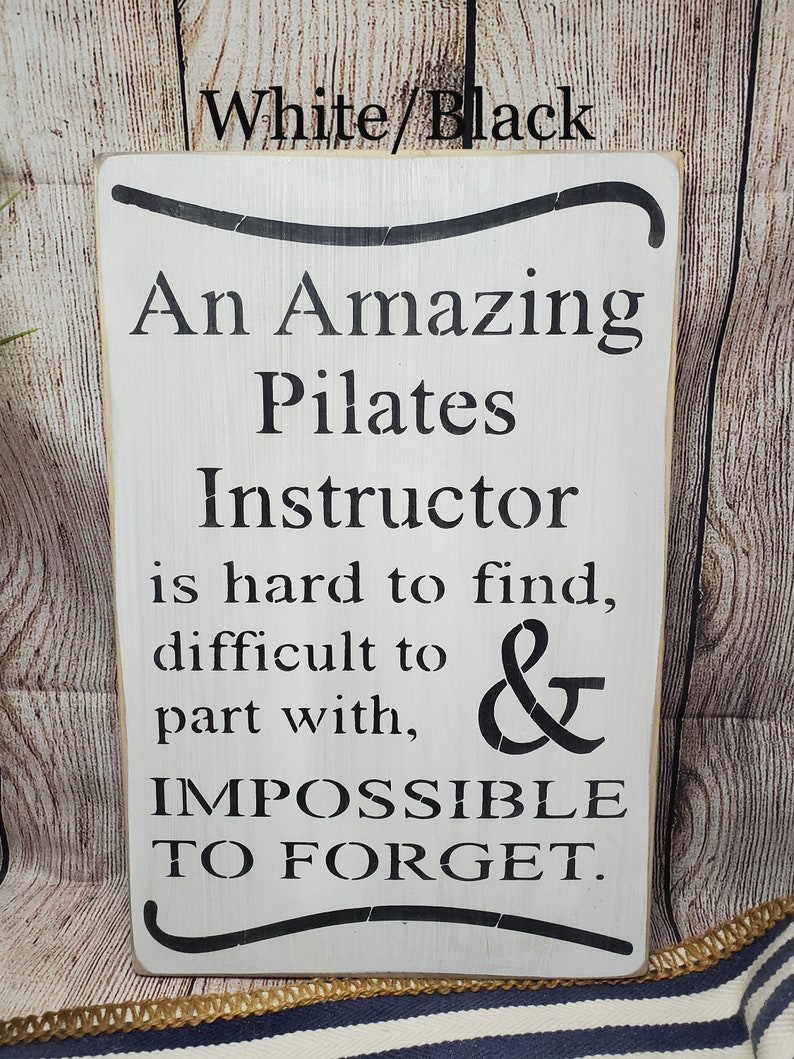 An Amazing Instructor, Instructor Sign, Sports, Yoga, Pilates ...