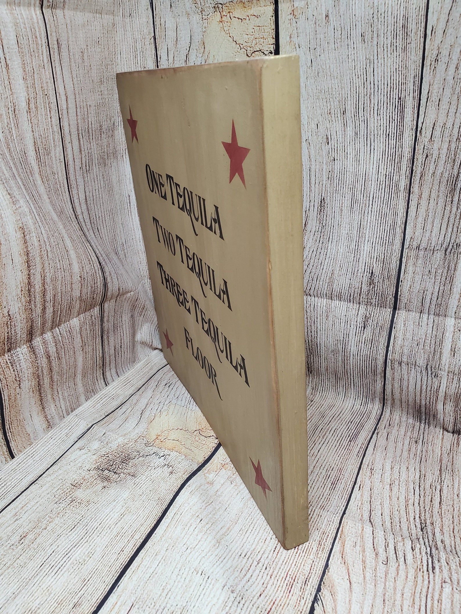 Funny Tequila Bar Sign: Distressed Alcohol Decor - Etsy