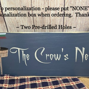 The Crow's Nest, Rustic Sign, Custom Sign, Livestock Guardian Dog, LGD ...