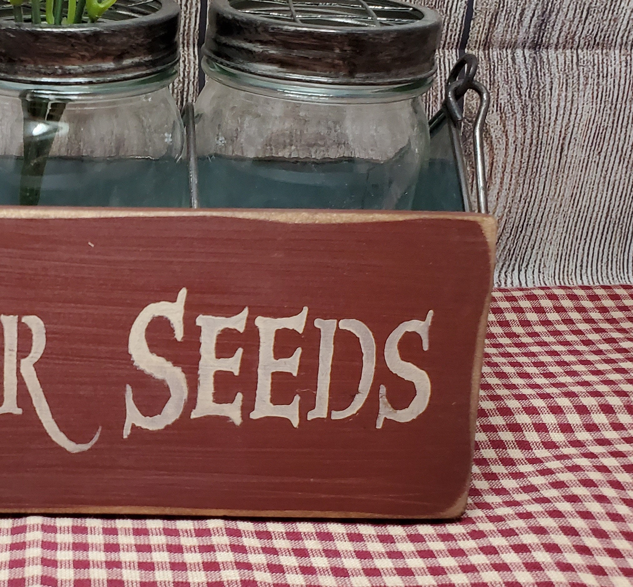 Shaker Seeds Shaker Furniture Gardening Signs Primitive | Etsy