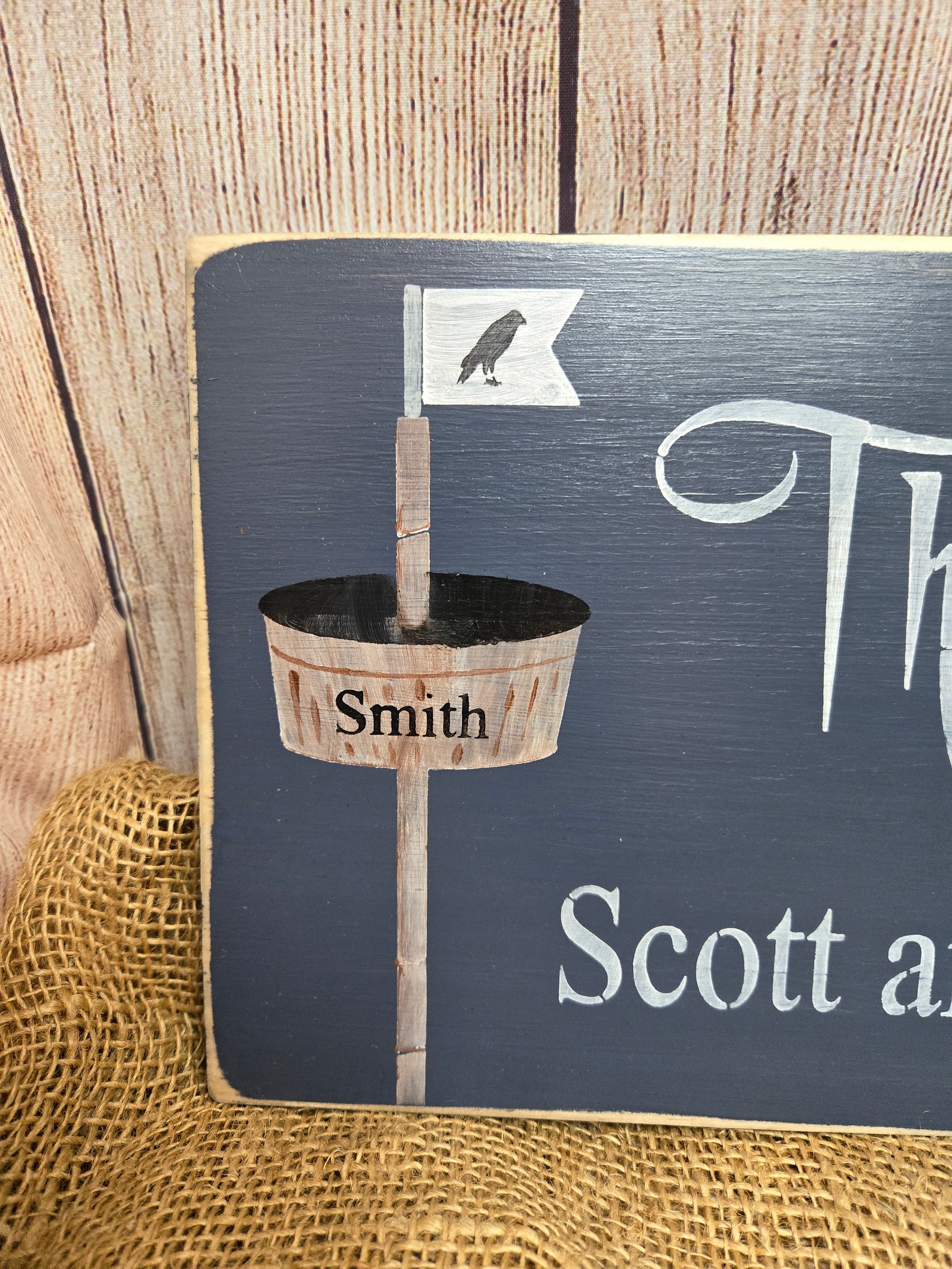 The Crow's Nest, Rustic Sign, Custom Sign, Livestock Guardian Dog, LGD ...