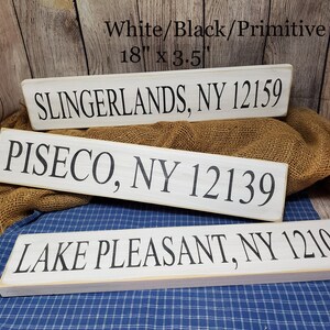 Personalized Hometown Sign: Custom Wood Town & State Sign - Etsy