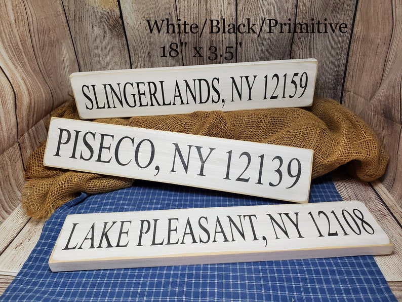 Personalized Town Sign City Sign Custom Town and State Sign | Etsy