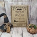 Hocus Pocus Broom Company Broom Bat Salem Halloween Sign - Etsy