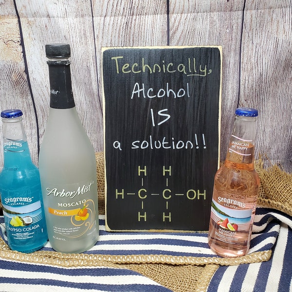 Funny Alcohol Sign - Etsy
