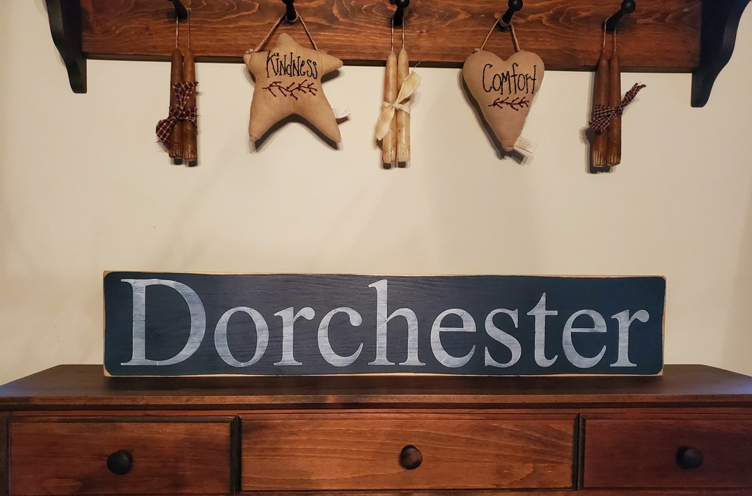 Personalized Town Sign, City Sign, Custom Town and State Sign, Wood ...