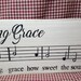 Amazing Grace Religious Sign Christian Sign Music Wood - Etsy