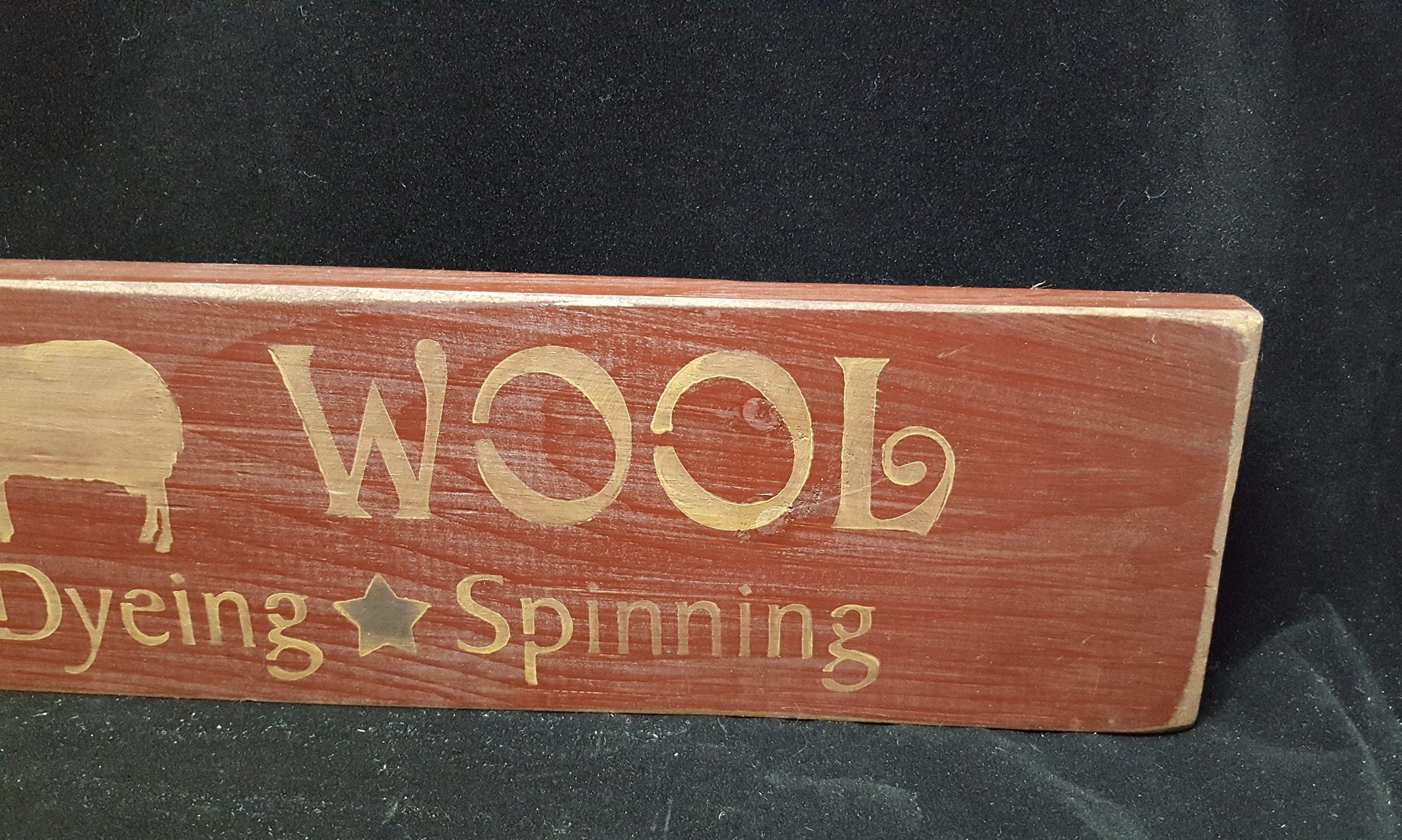 Sheep Wool Sheep Primitive Signs Farmhouse Home Decor | Etsy