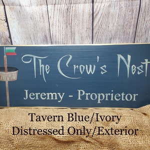 The Crow's Nest Rustic Sign Custom Sign Livestock - Etsy