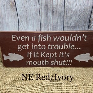 Funny Fishing Wood Sign: Man Cave, Cabin, Lake House Decor - Etsy