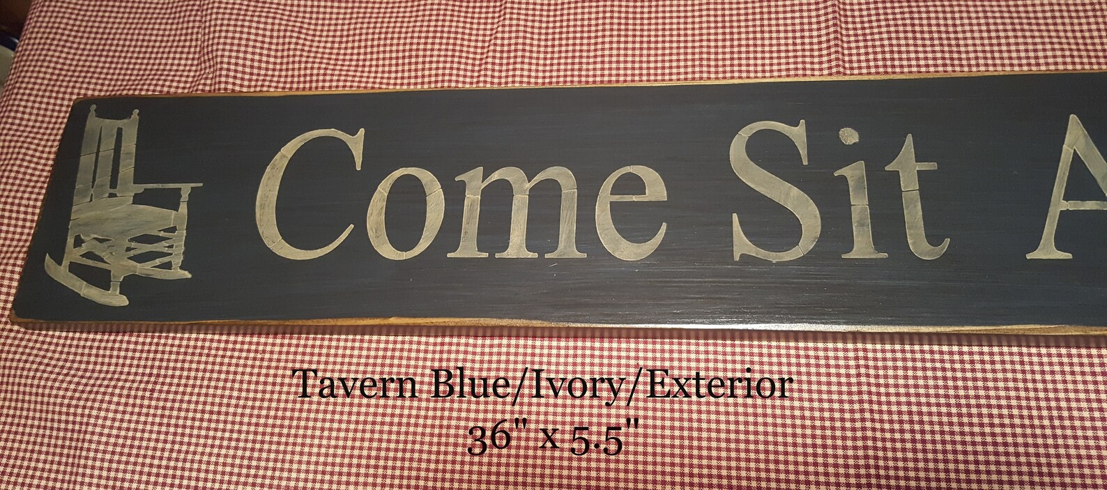 Come Sit A Spell Porch Sign Living Room Sign Rocking - Etsy