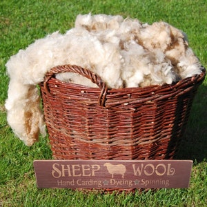 Sheep Wool, Sheep, Primitive Signs, Farmhouse, Home Decor, Wood Sign ...