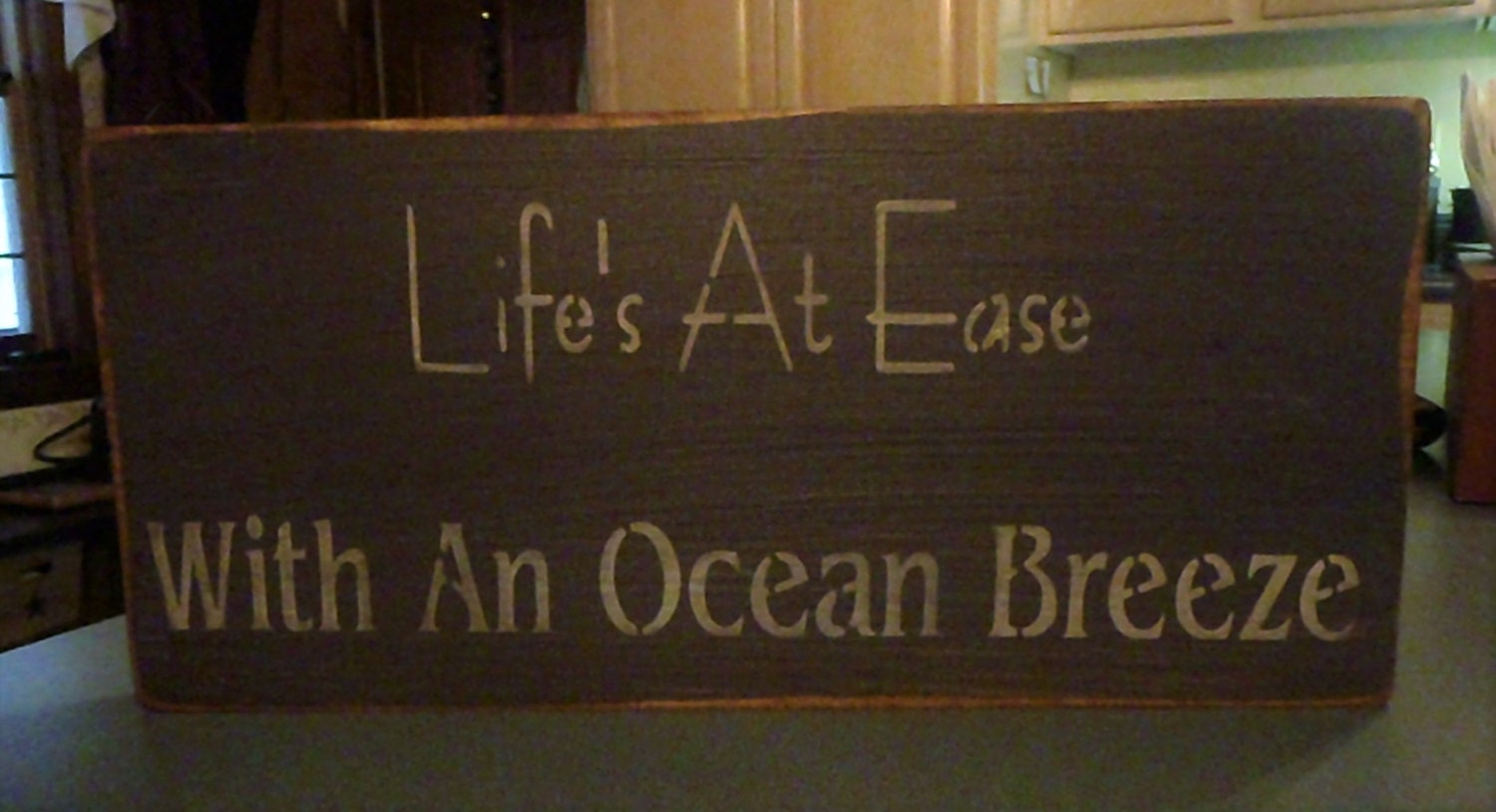 Ocean Sign Beach Sign Summer Sign Beach House Sign Cottage | Etsy